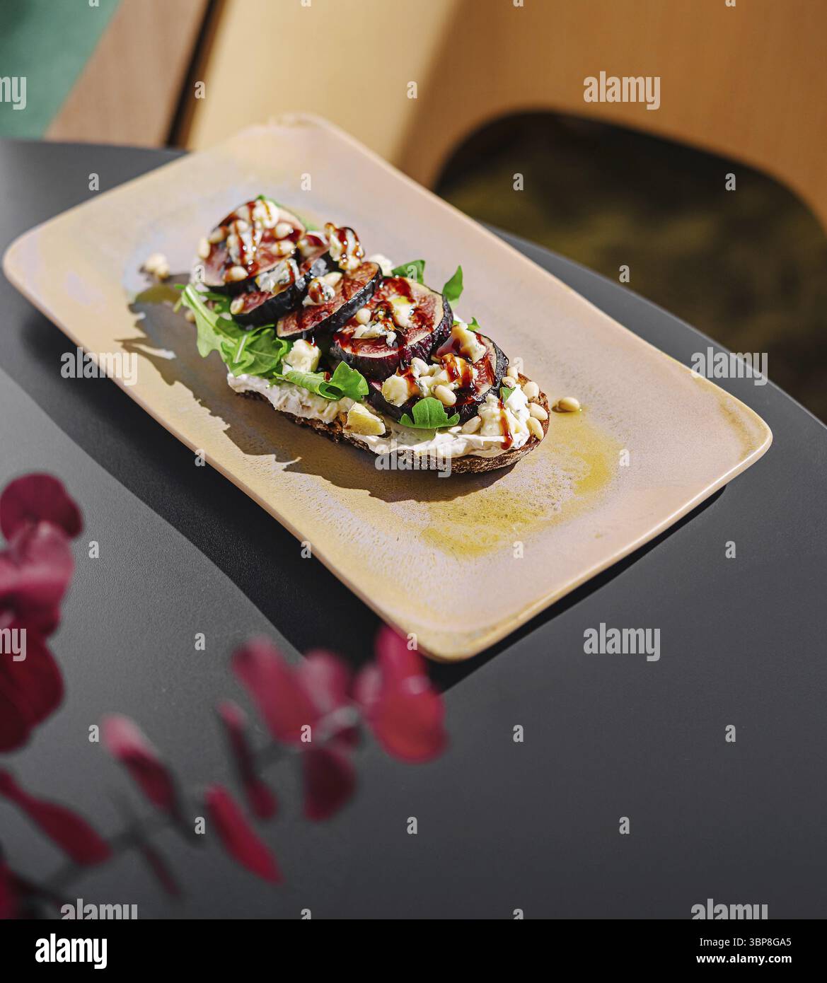Colorful open faced sandwich hi-res stock photography and images - Alamy