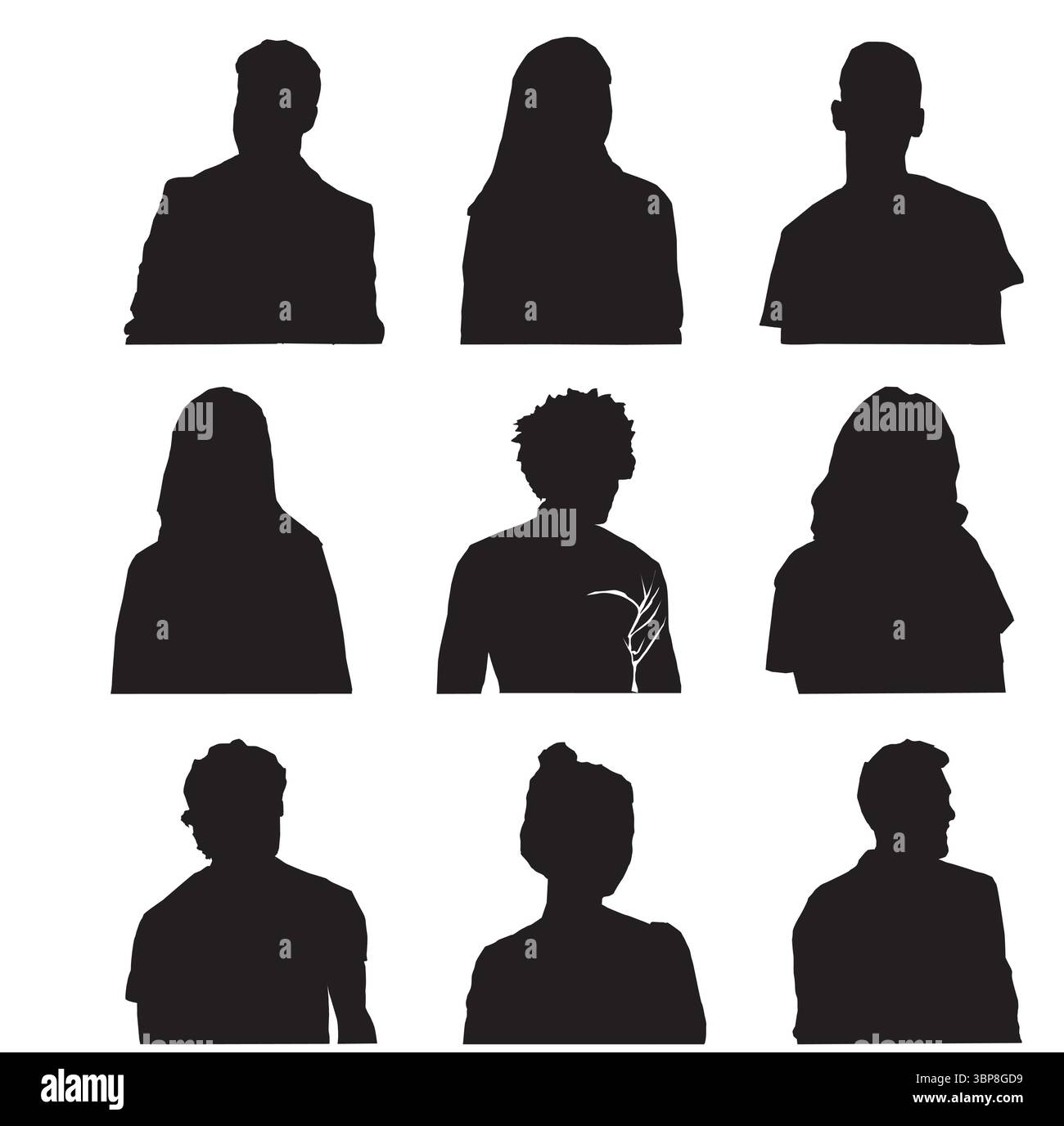 Half figure portrait Cut Out Stock Images & Pictures - Alamy