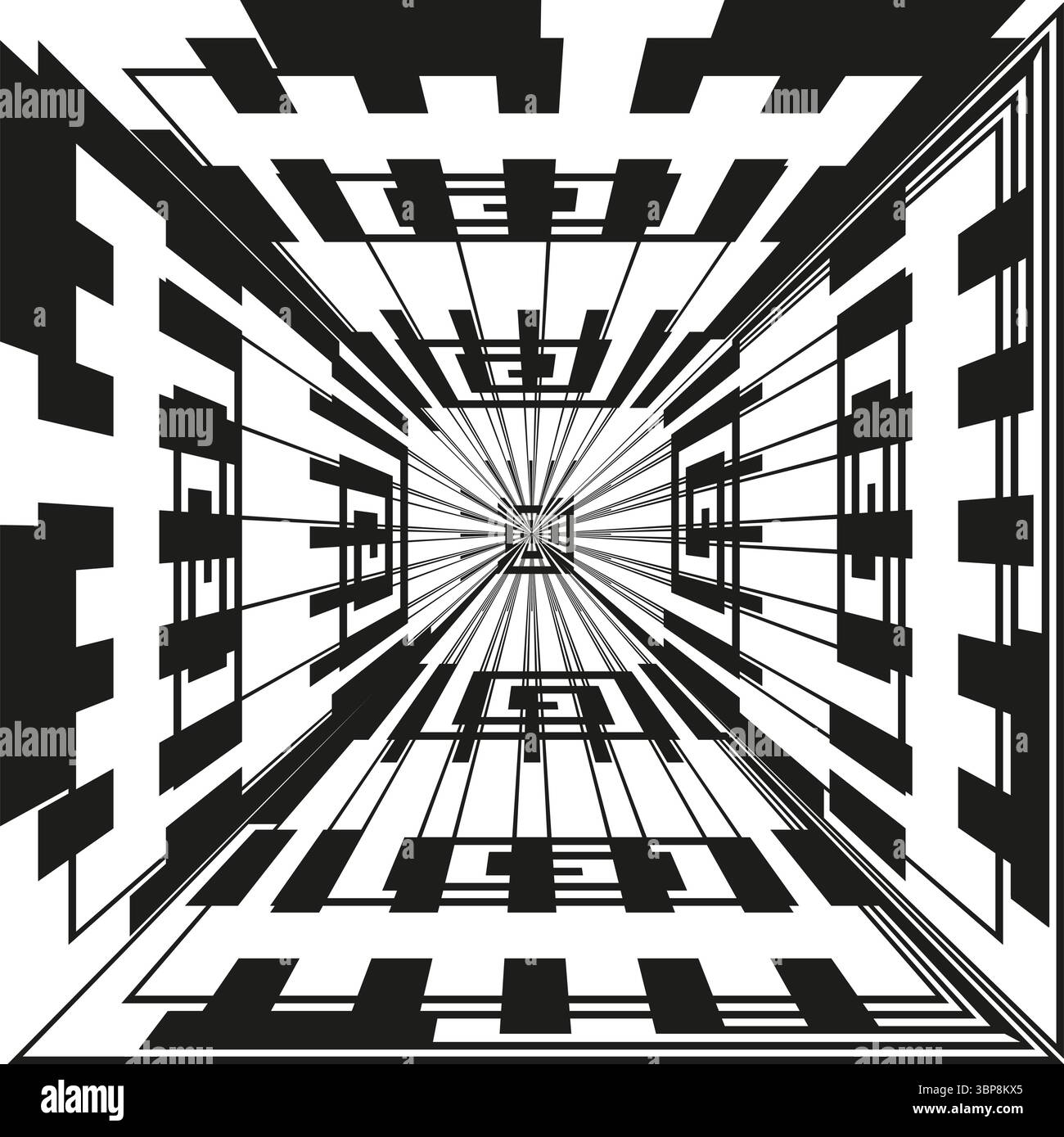Optical vanishing point Stock Vector Images - Alamy