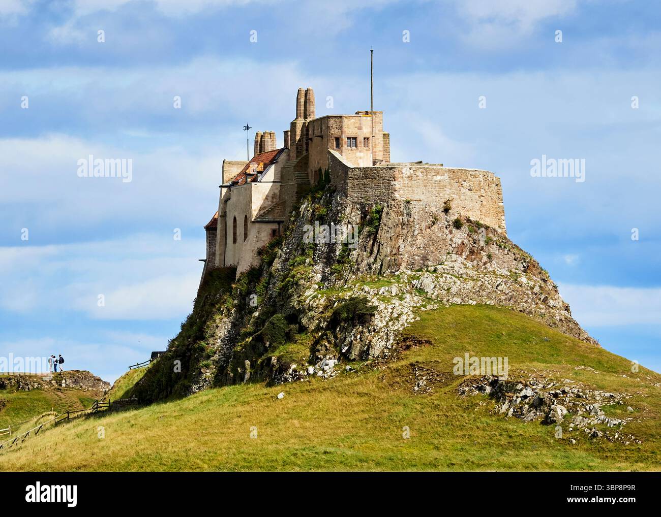 Lindisfarne castle, Lindisfarne.Northumbria.UK Stock Photo - Alamy