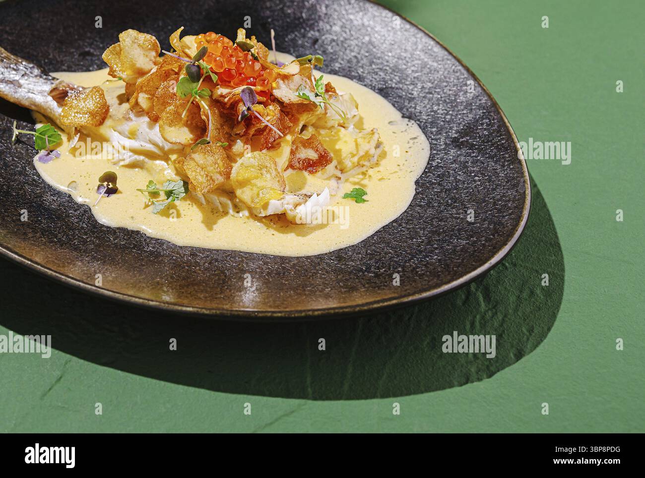 Gourmet dish showcases tender hi-res stock photography and images - Alamy