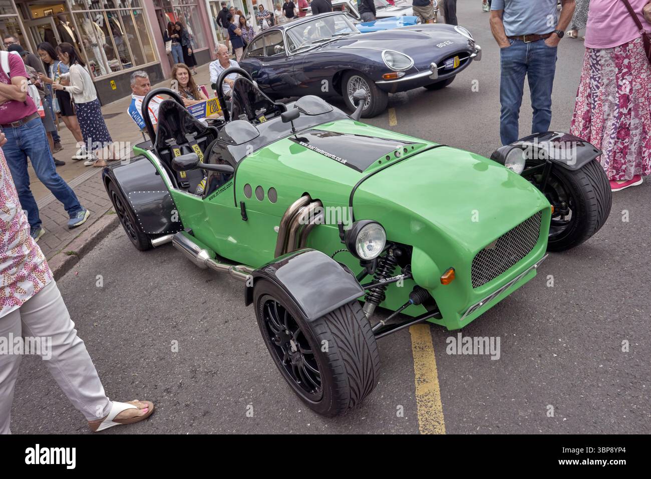 MAC1 ZR kit car 2009 green Stock Photo - Alamy