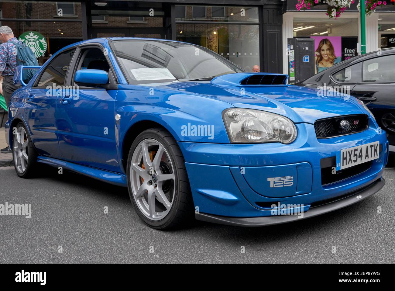 SUBARU IMPREZA WRX STI Litchfield type 25 blue 2004. A rare car with ...