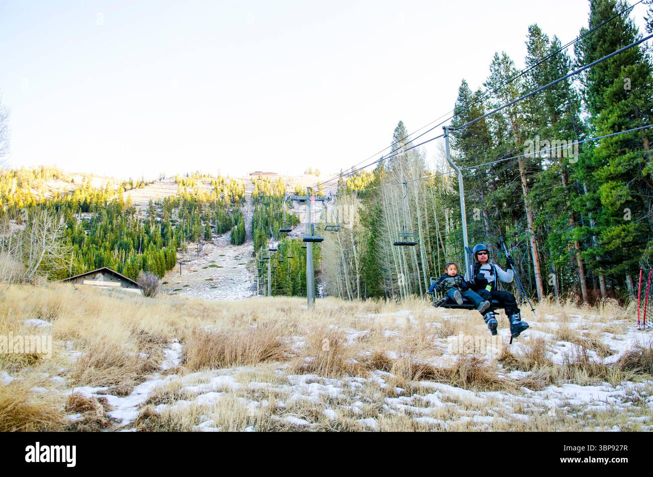 The start of one of the driest ski seasons on record, June Mountain ...