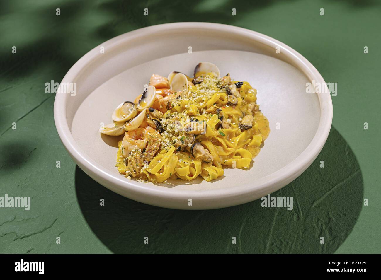 Vibrant seafood dish featuring clams hi-res stock photography and ...