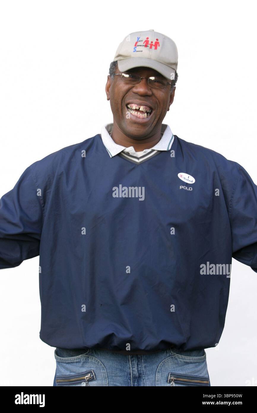 Mike Coleman of Washington, D.C. hit the polls before 8 a.m. today to ...