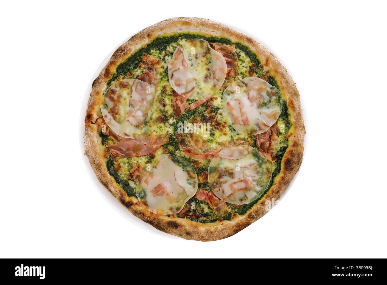 Spinach cheese bacon Cut Out Stock Images & Pictures - Alamy