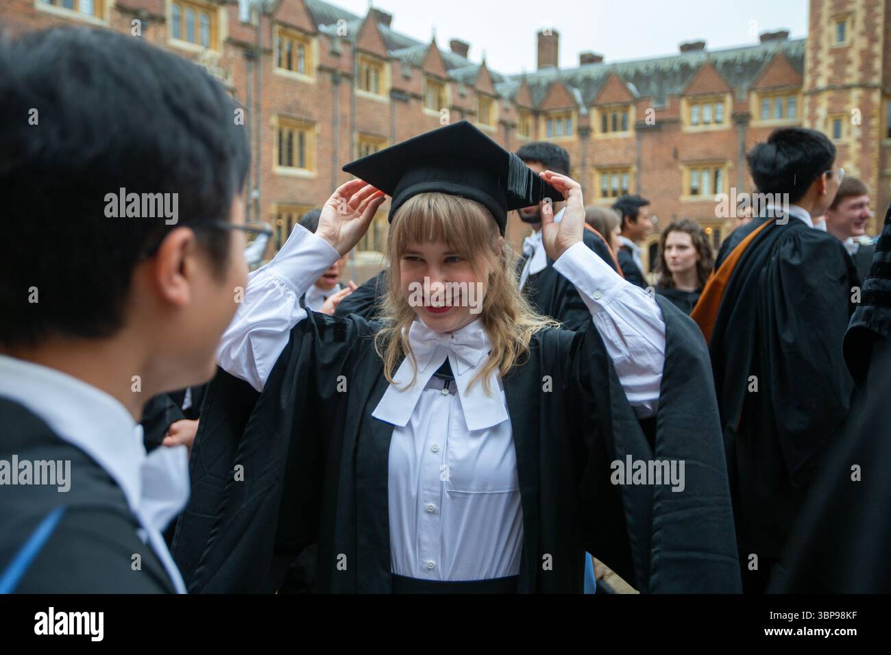 Standalone picture dated July 2 shows St John’s College students taking ...
