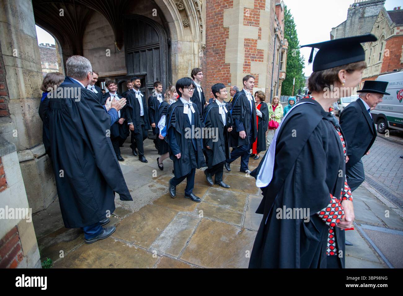 Standalone picture dated July 2 shows St John’s College students taking ...
