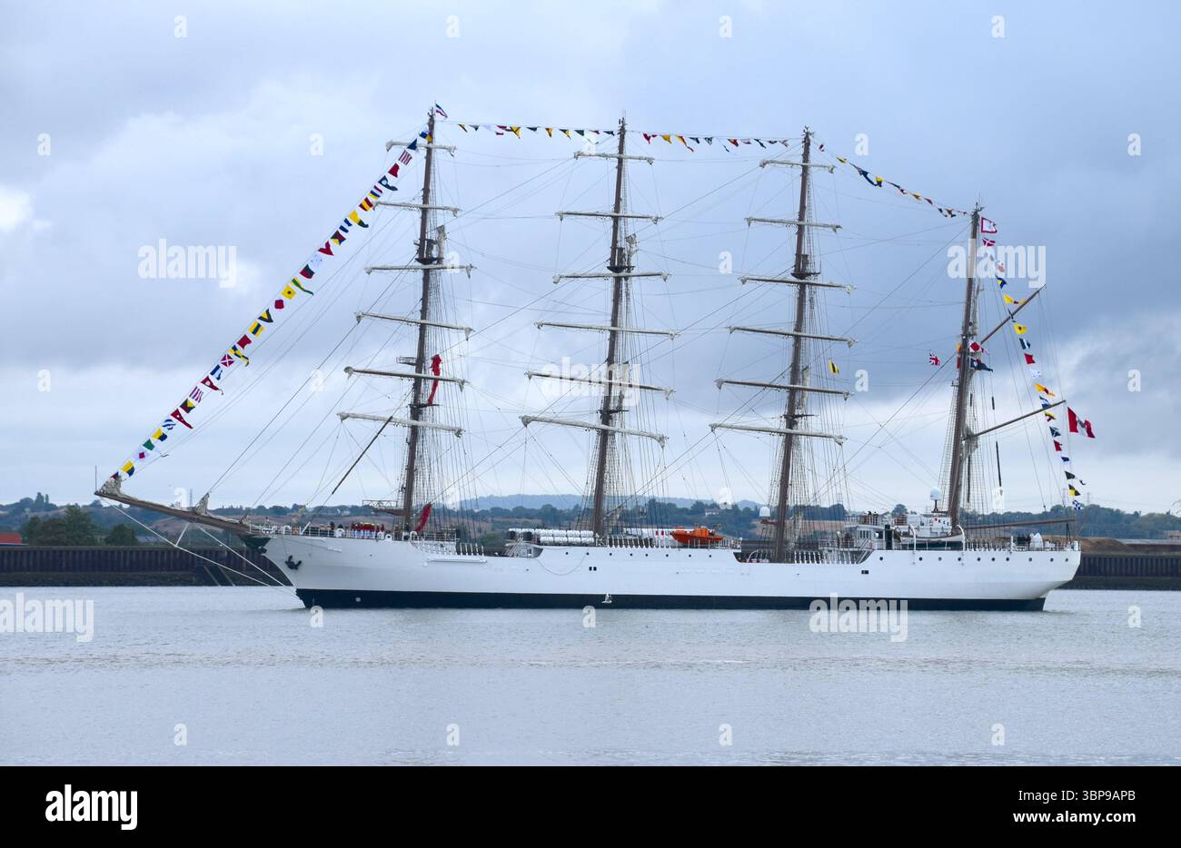 The BAP Unión (BEV-161) is a four-masted, steel-hulled Class A barque ...