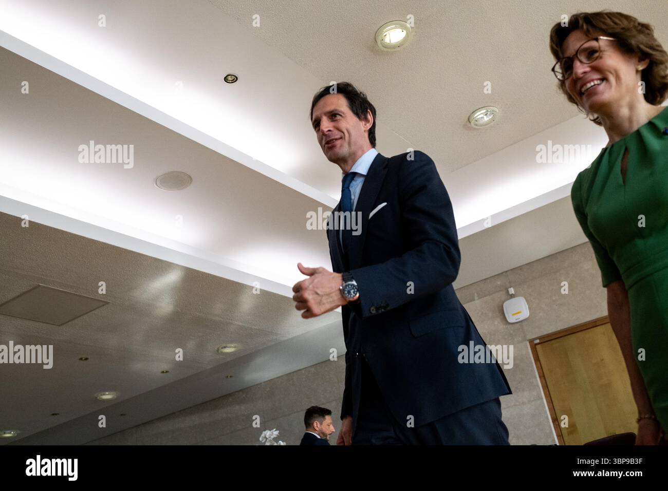 European commissioner for Environment and Water Resilience and a ...