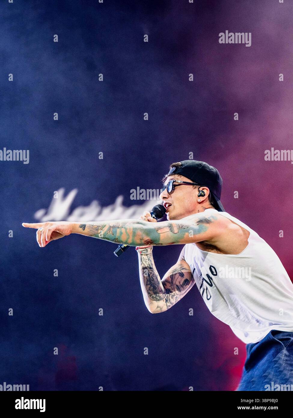 STADIO SAN SIRO , MILAN, Italy, July 05, 2025, Ultimo during ULTIMO ...