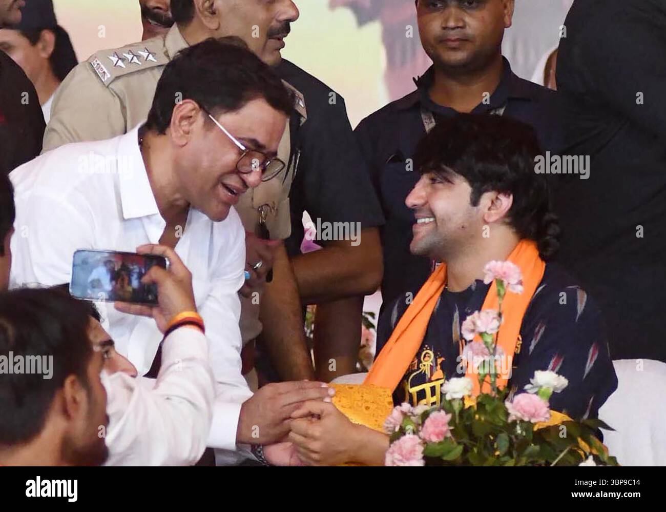 Patna, India. 06th July, 2025. PATNA, INDIA - JULY 6: Bhojpuri actor ...
