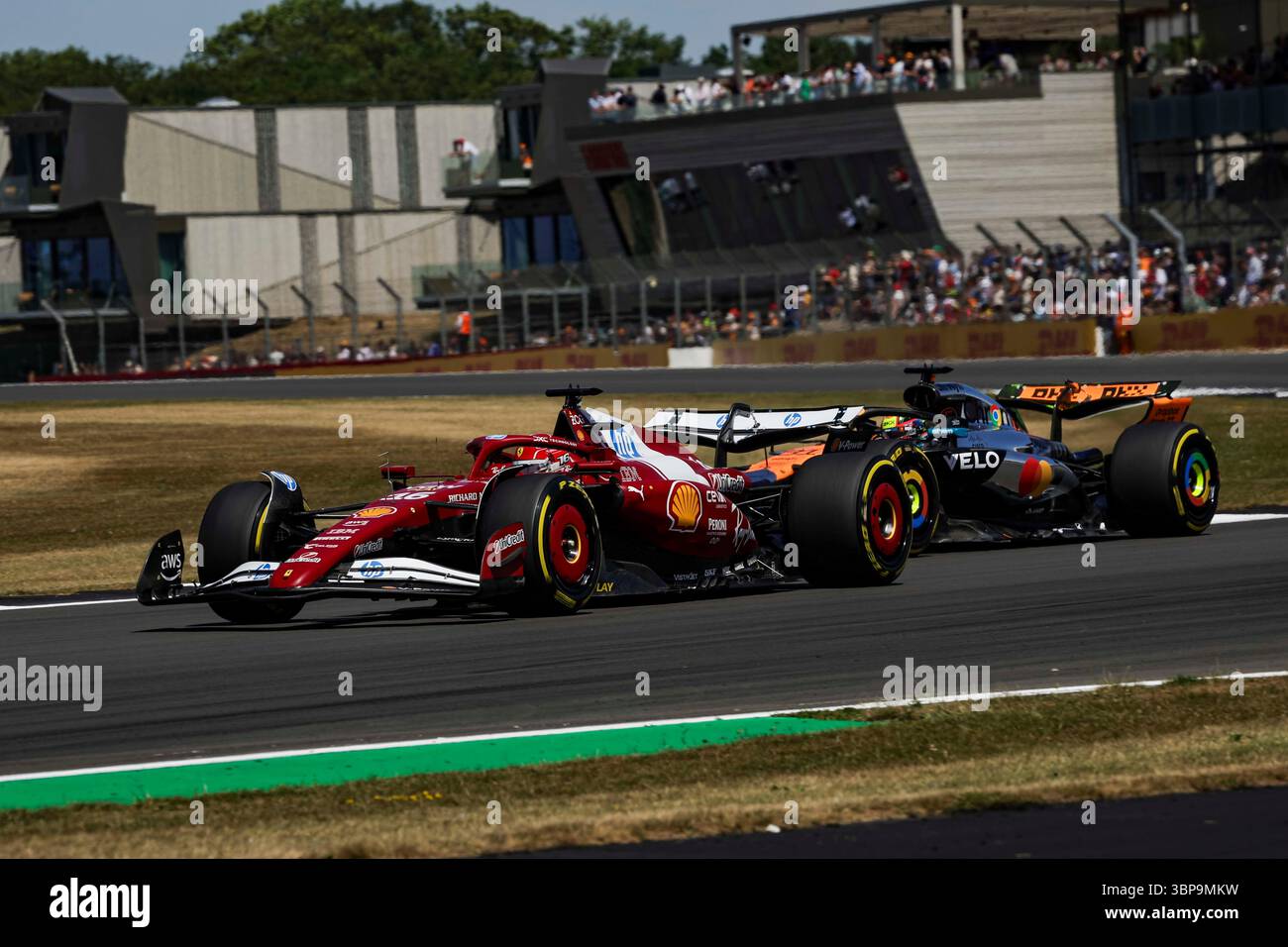 Silverstone, Great Britain. 4th July, 2025. #16 Charles Leclerc (MCO ...