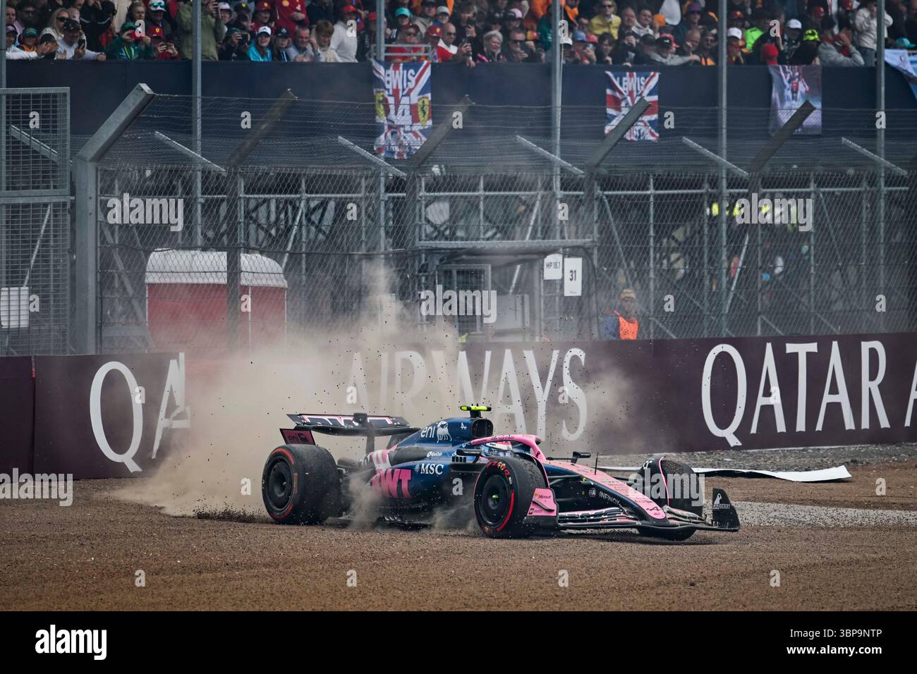 Silverstone, Great Britain. 5th July, 2025. #43 Franco Colapinto (ARG ...