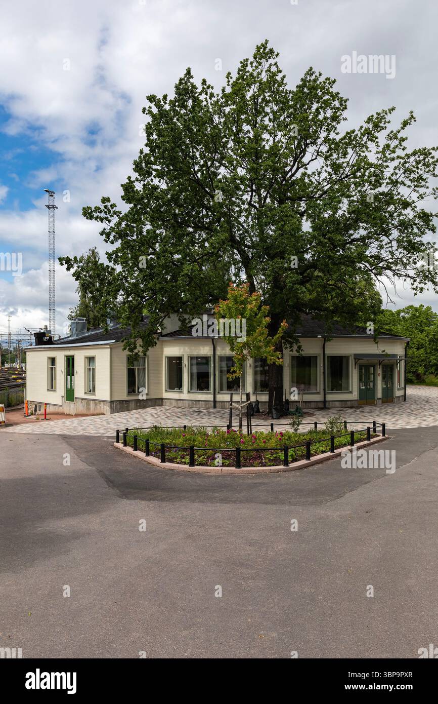 Kaisaniemi Helsinki. Cajsan Helmi café. The oldest restaurant building ...