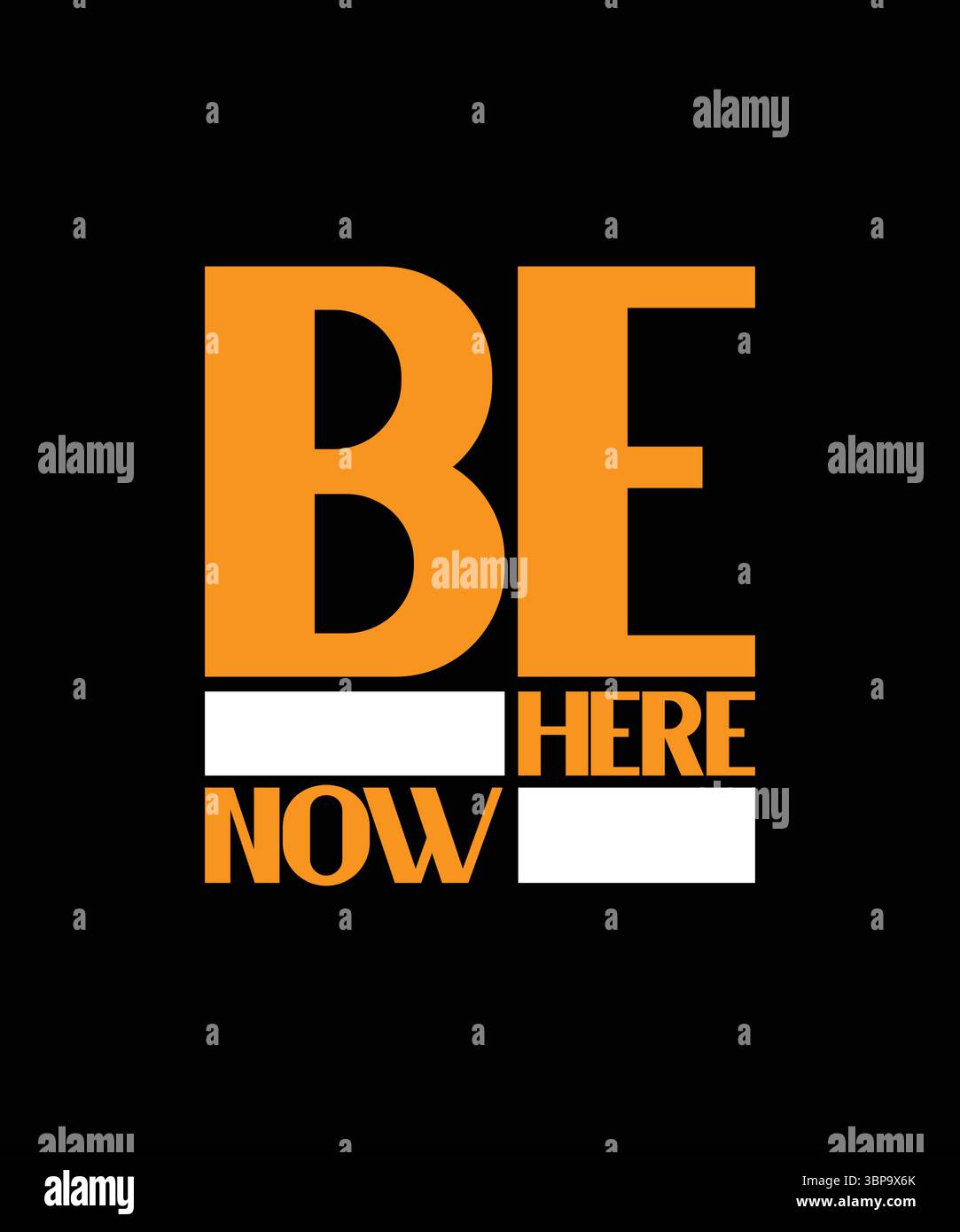 Be Here Now Typography T-Shirt Design. Famous Quotes T-Shirt Design ...