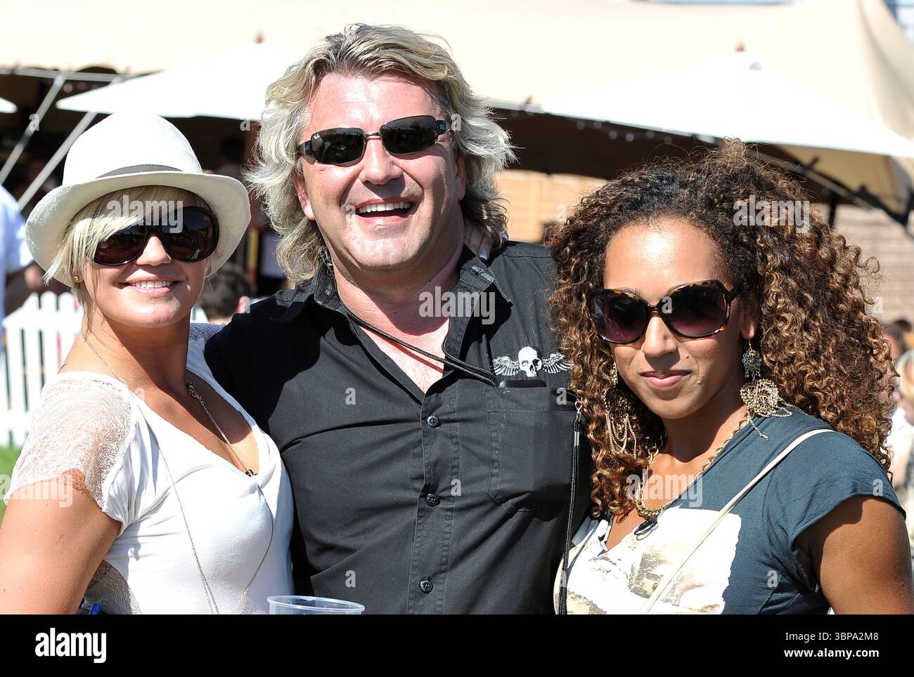 Kerry Katona, Mark Fuller and Danielle Brown at Hard Rock Calling in ...