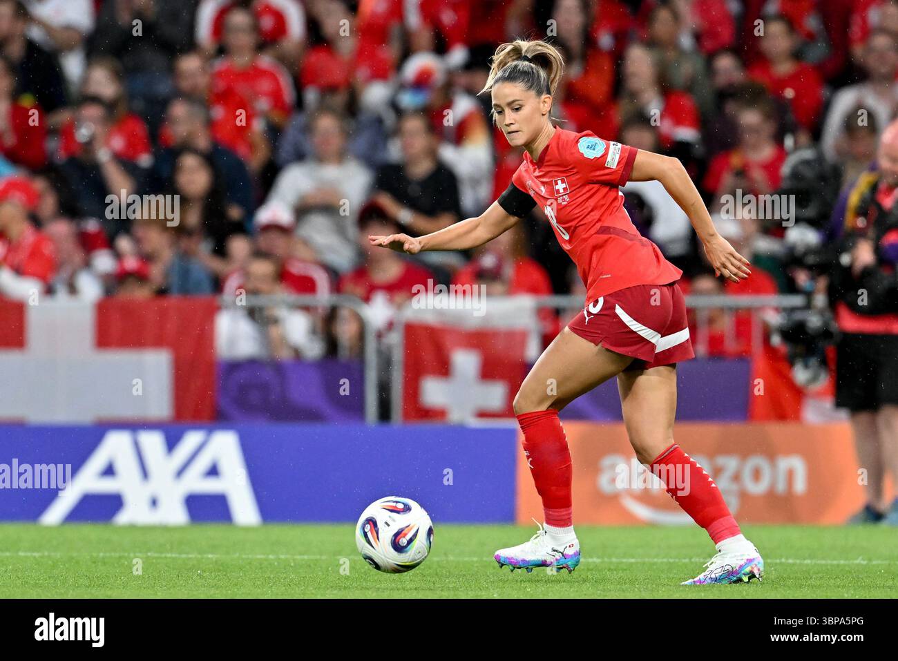 Viola Calligaris (18) of Switzerland pictured during the matchday 2 ...