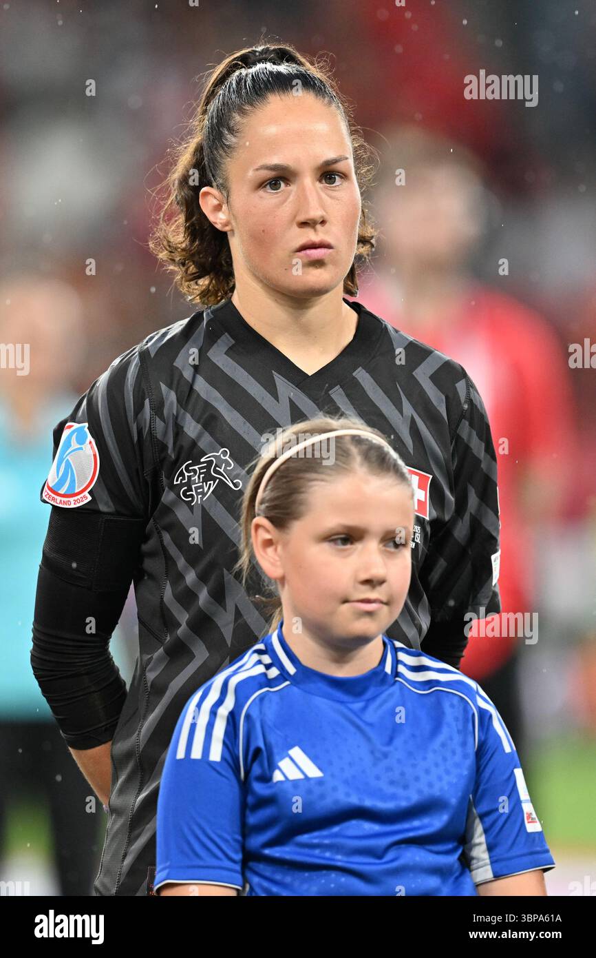 Bern, Switzerland. 06th July, 2025. goalkeeper Livia Peng (12) of ...