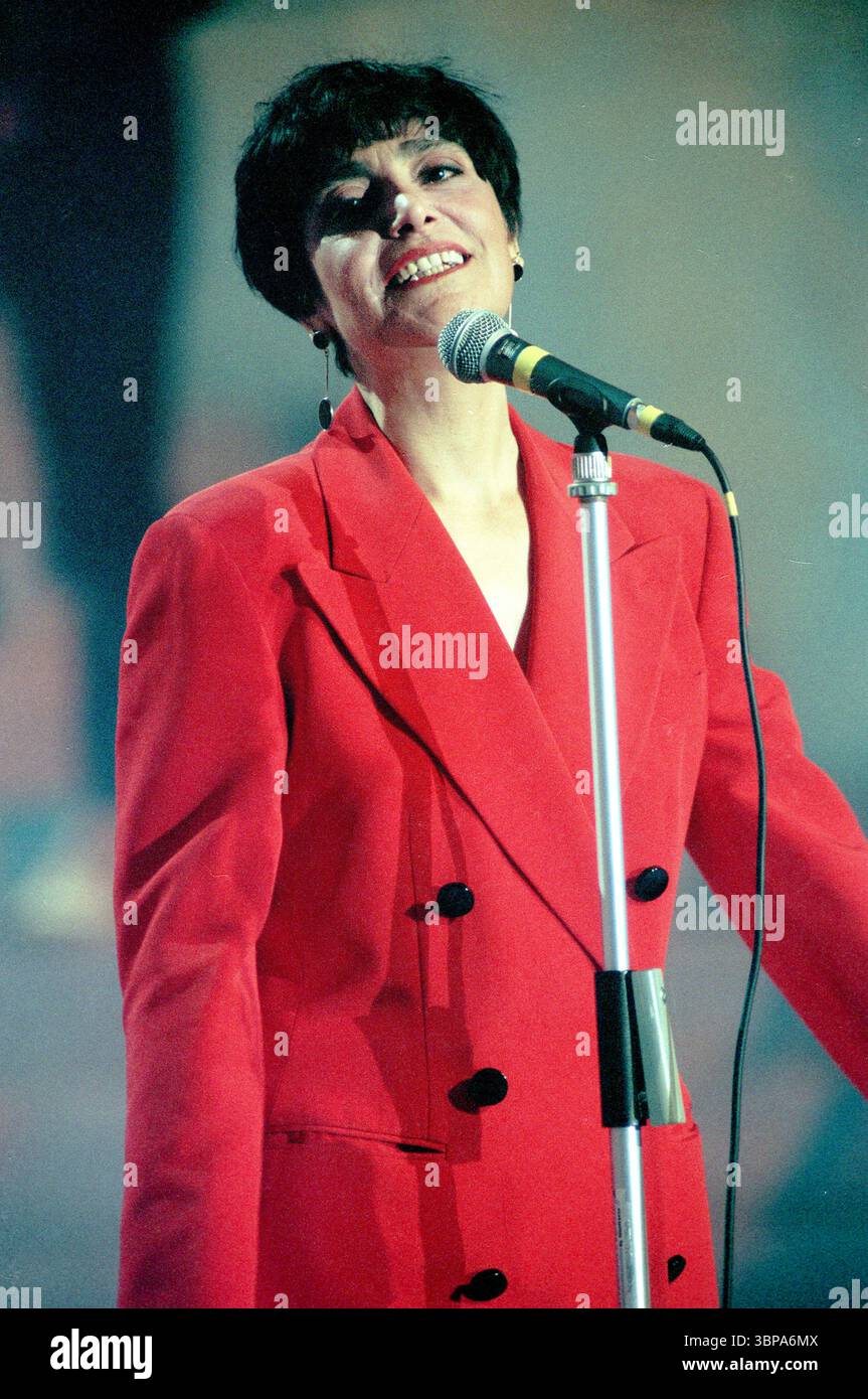 Milan Italy 06/10/1994 : Mia Martini,Italian singer, during the ...