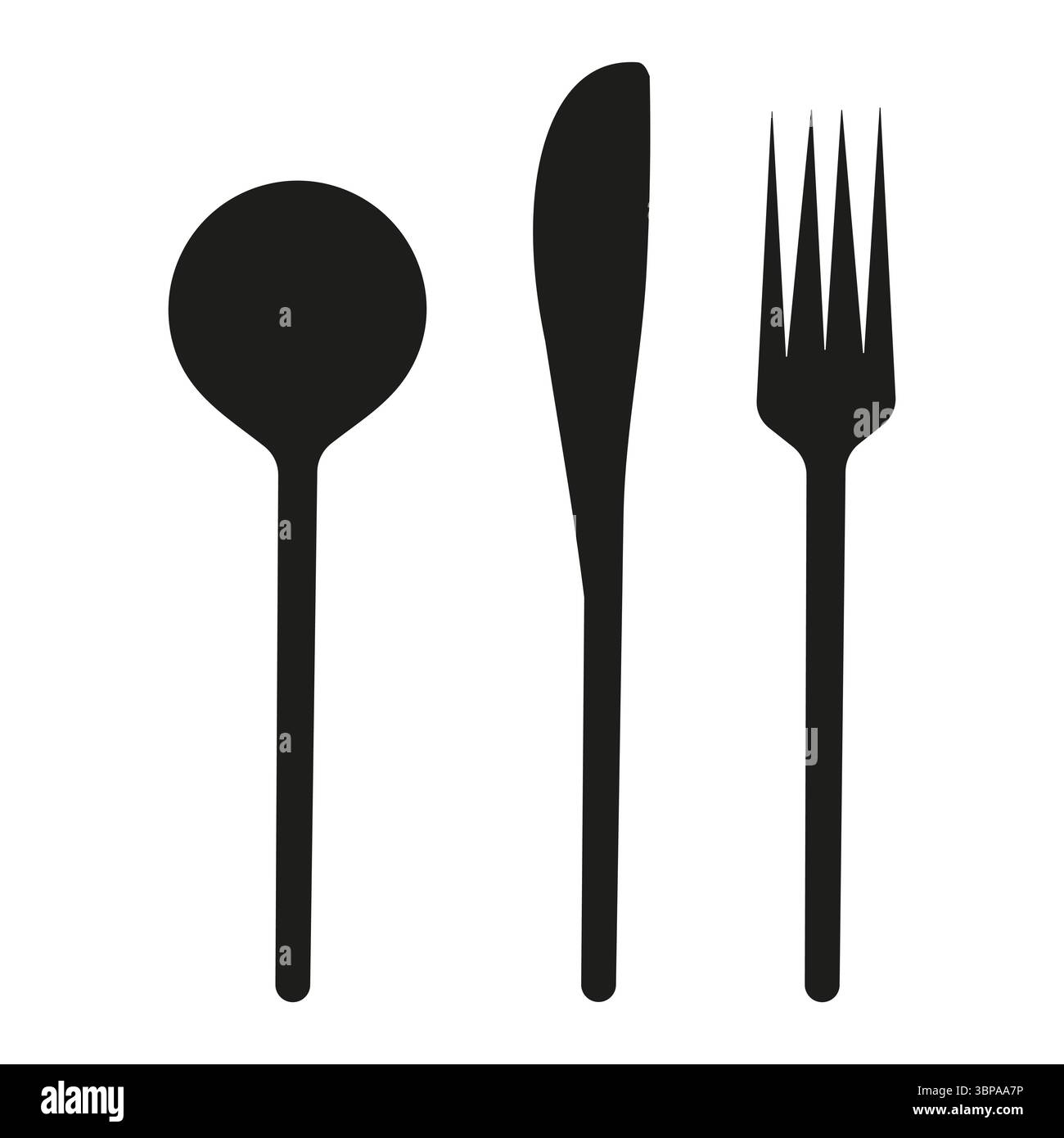 Spoon, knife, forks. Cutlery icon. Restaurant business template ...