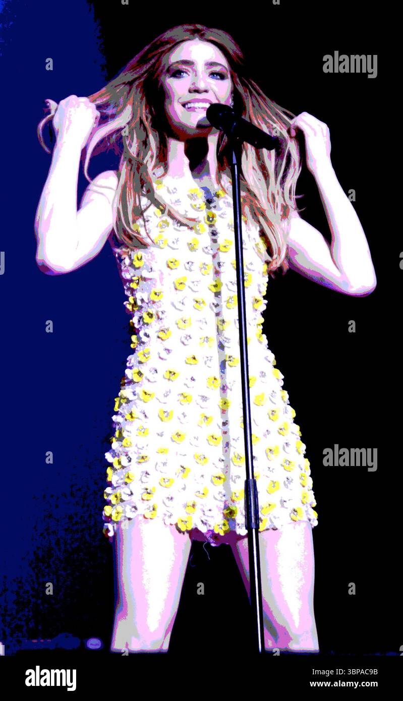 Nicola Roberts performs at Radio City Live at Liverpool Arena - 10 June ...