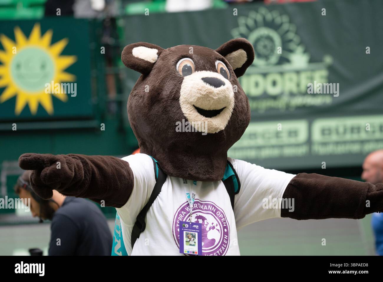 Mascot GERRY BERRY, Tennis Terra Wortmann Open 2025 on June 18, 2025 in ...