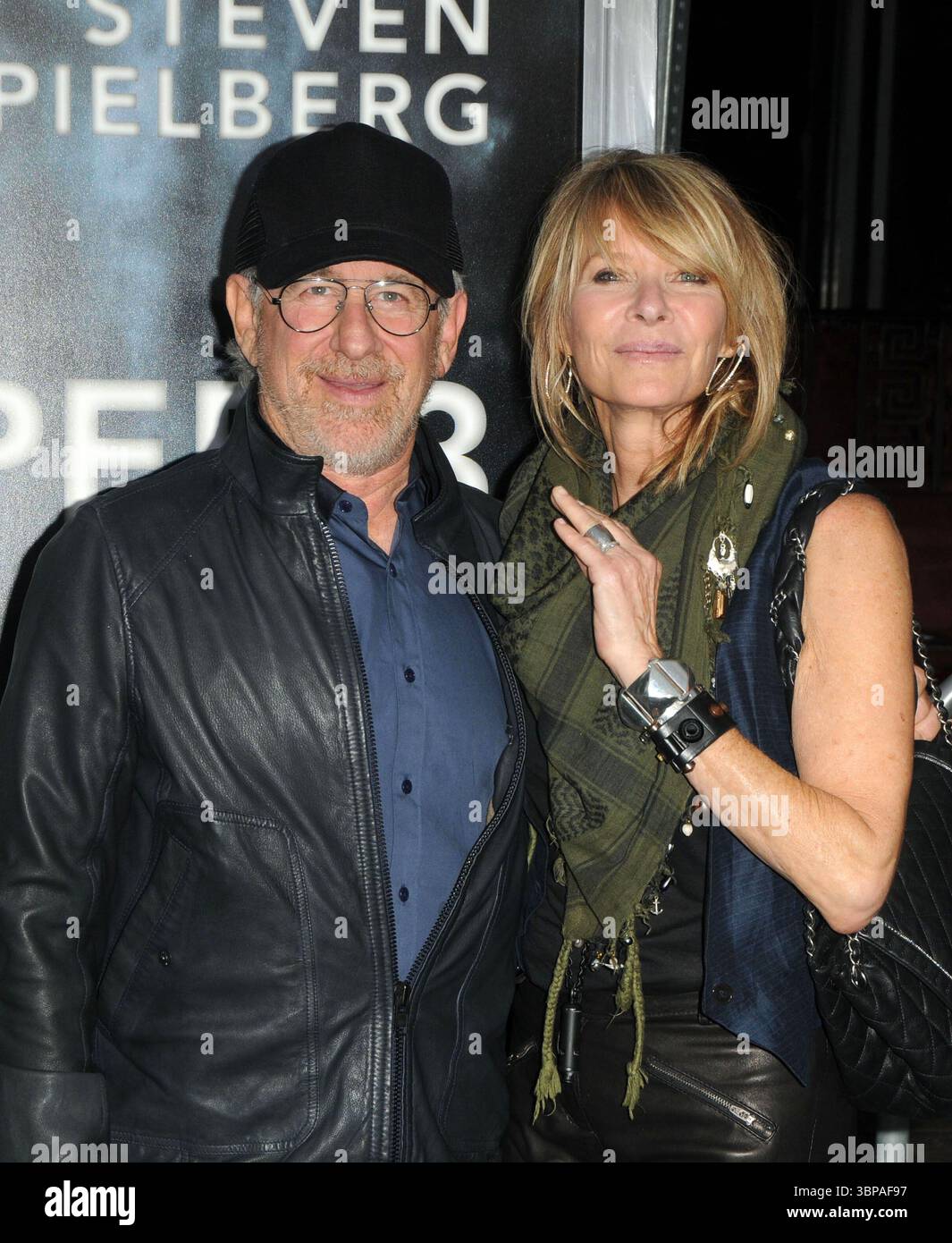 Steven Spielberg and Kate Capshaw at the premiere of "Super 8" in Los Angeles - 08 June 2011 ...