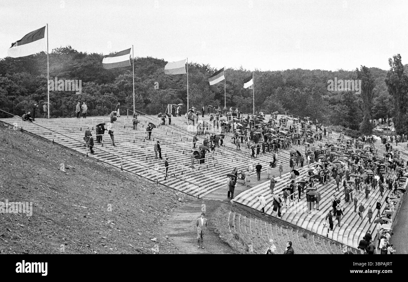 Uhlenkrug stadium Black and White Stock Photos & Images - Alamy