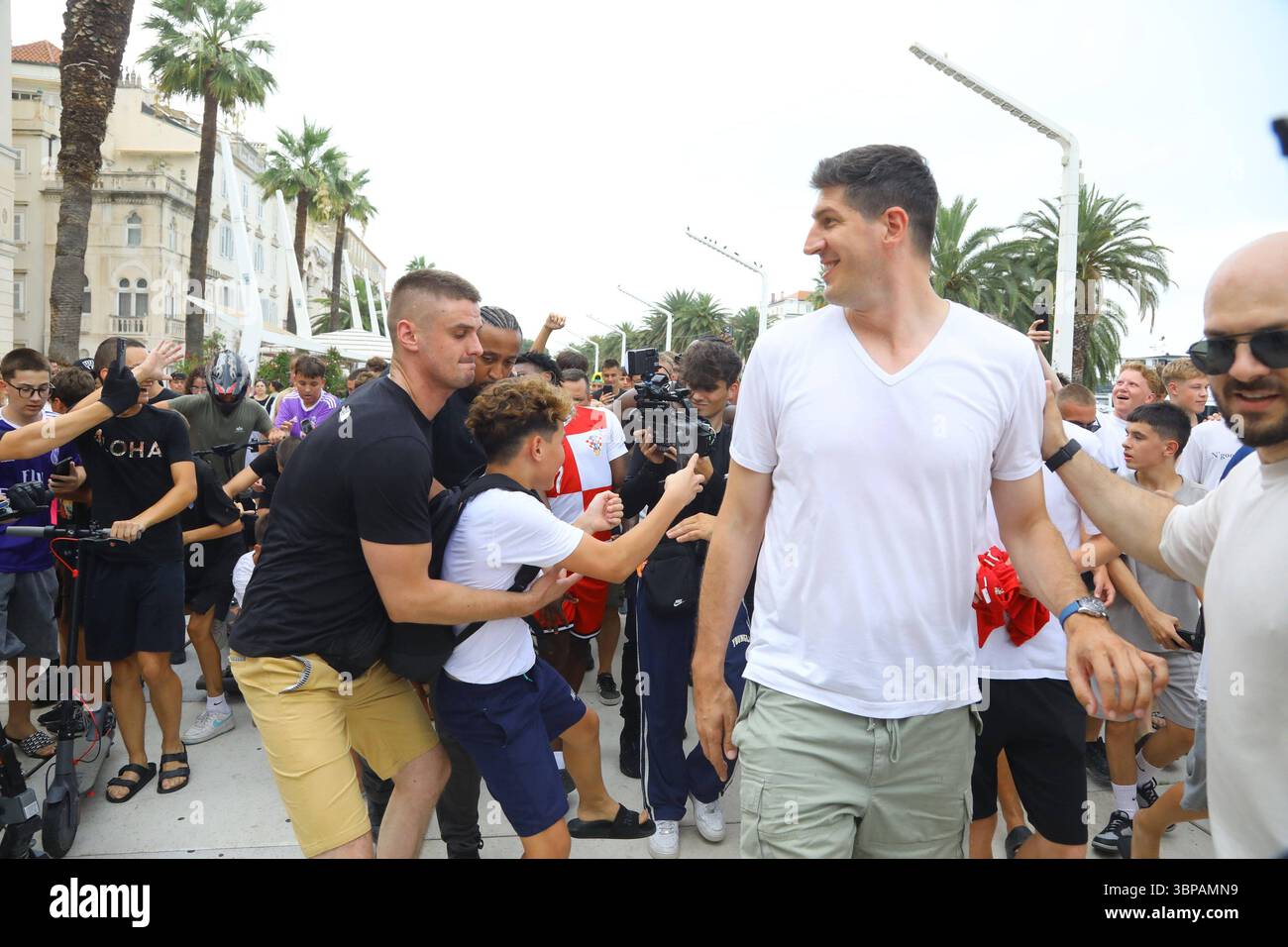 Croatia, Split, 070725. American influencer Speed on the Split ...