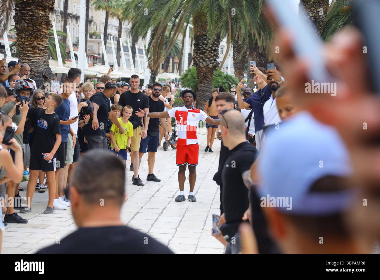 Croatia, Split, 070725. American influencer Speed on the Split ...