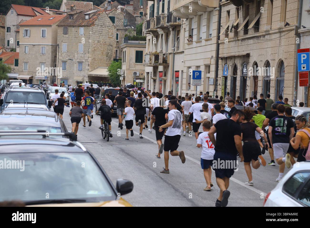 Croatia, Split, 070725. American influencer Speed on the Split ...