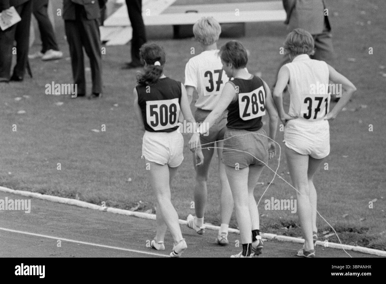 Sixties, sports, athletics, contests 1966 in preparation to the ...