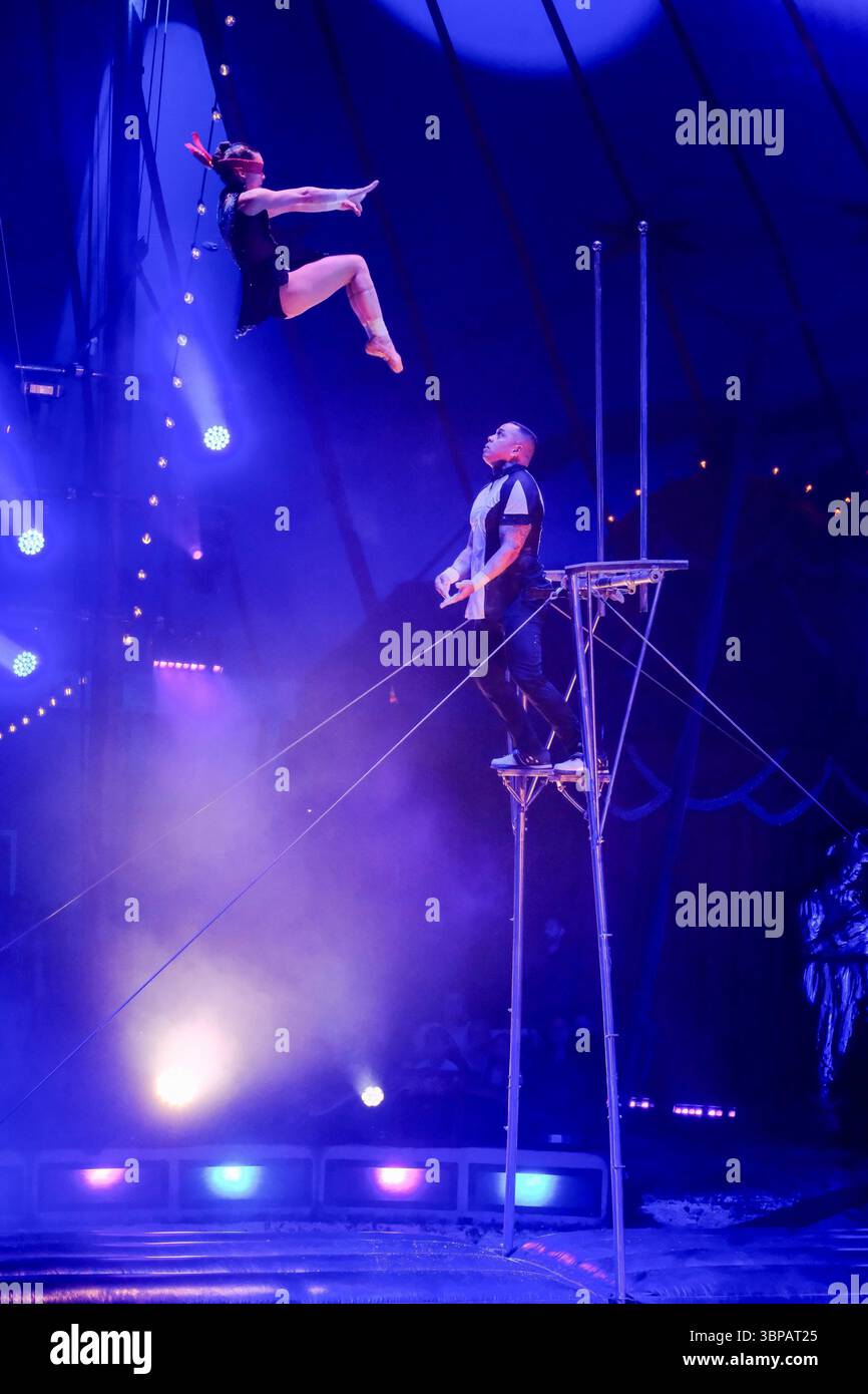 July 4, 2025, Stockholm, Sweden: ISABELLA & ERNESTO, from Venezuela ...