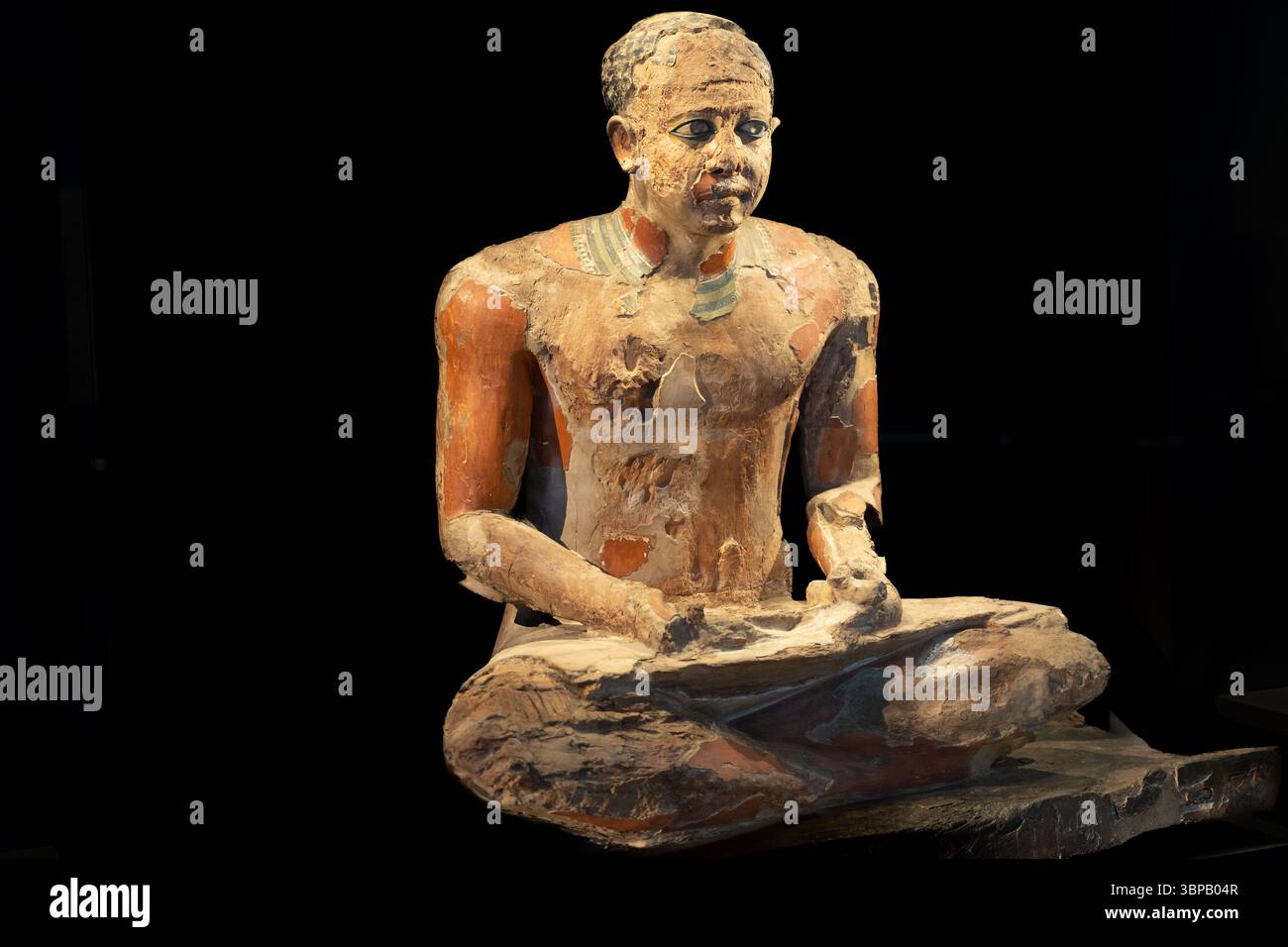The scribe Mitri (5th-6th dynasty) at GEM Stock Photo - Alamy
