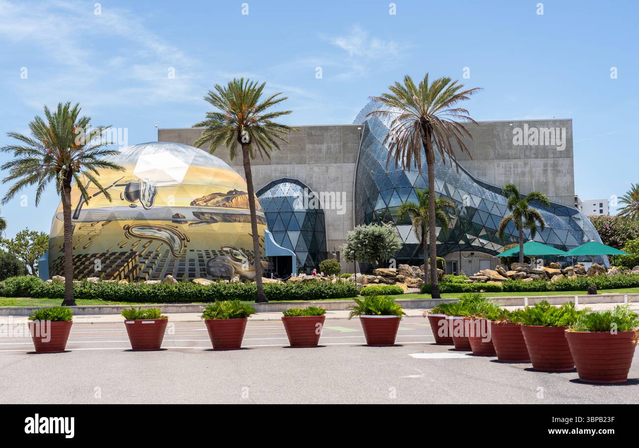 St. Petersburg, Florida - June 27, 2025: Museum of Salvador Dali is one ...