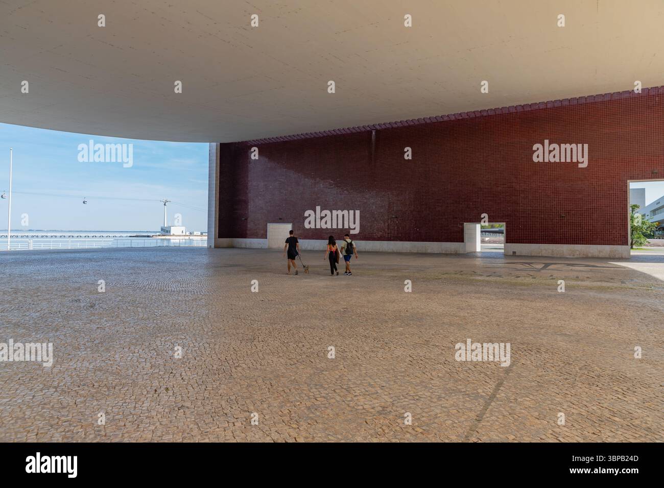 Lisbon, Portugal: April 28, 2025: The Pavilhao de Portugal in Lisbon ...