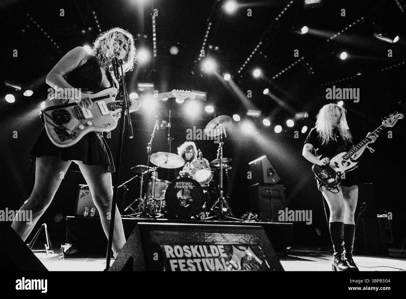 Roskilde, Denmark. 06th, July 2025. The English punk rock band Lambrini ...