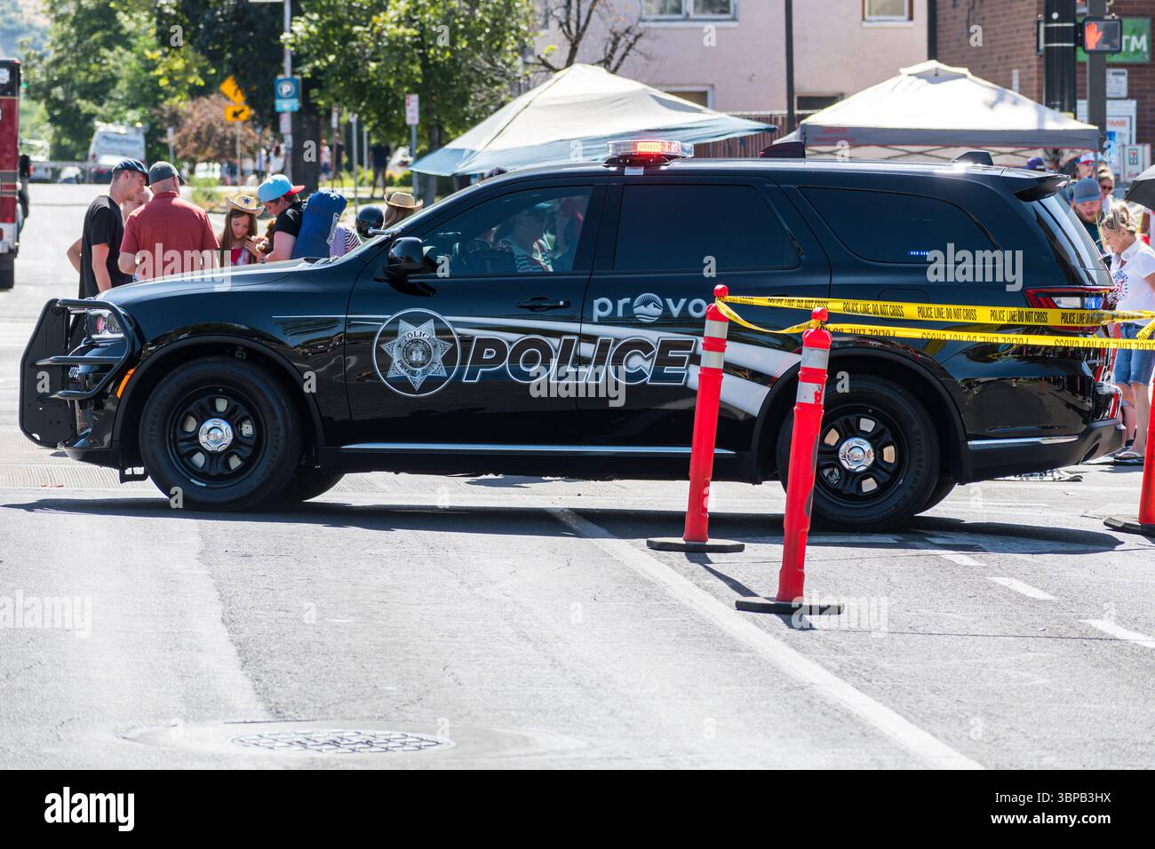 Provo, Utah – July 4, 2025: A Provo Police Department cruiser is parked ...