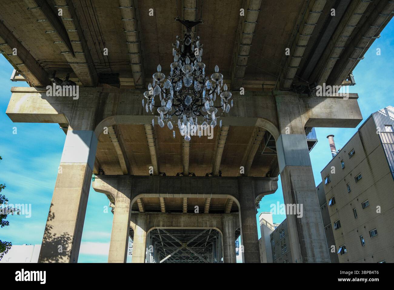 The Spinning Chandelier, beneath Granville Street Bridge, Vancouver, BC ...