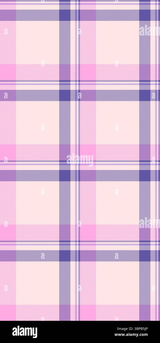 Elegant pastel pink and purple plaid pattern. Perfect for textile ...