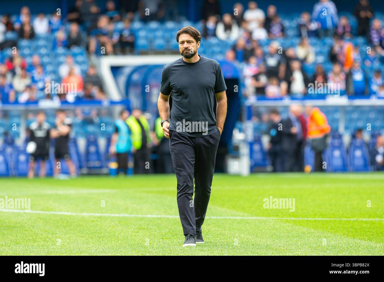RUSSELL MARTIN, head coach of Rangers football club, Glasgow, Scotland ...