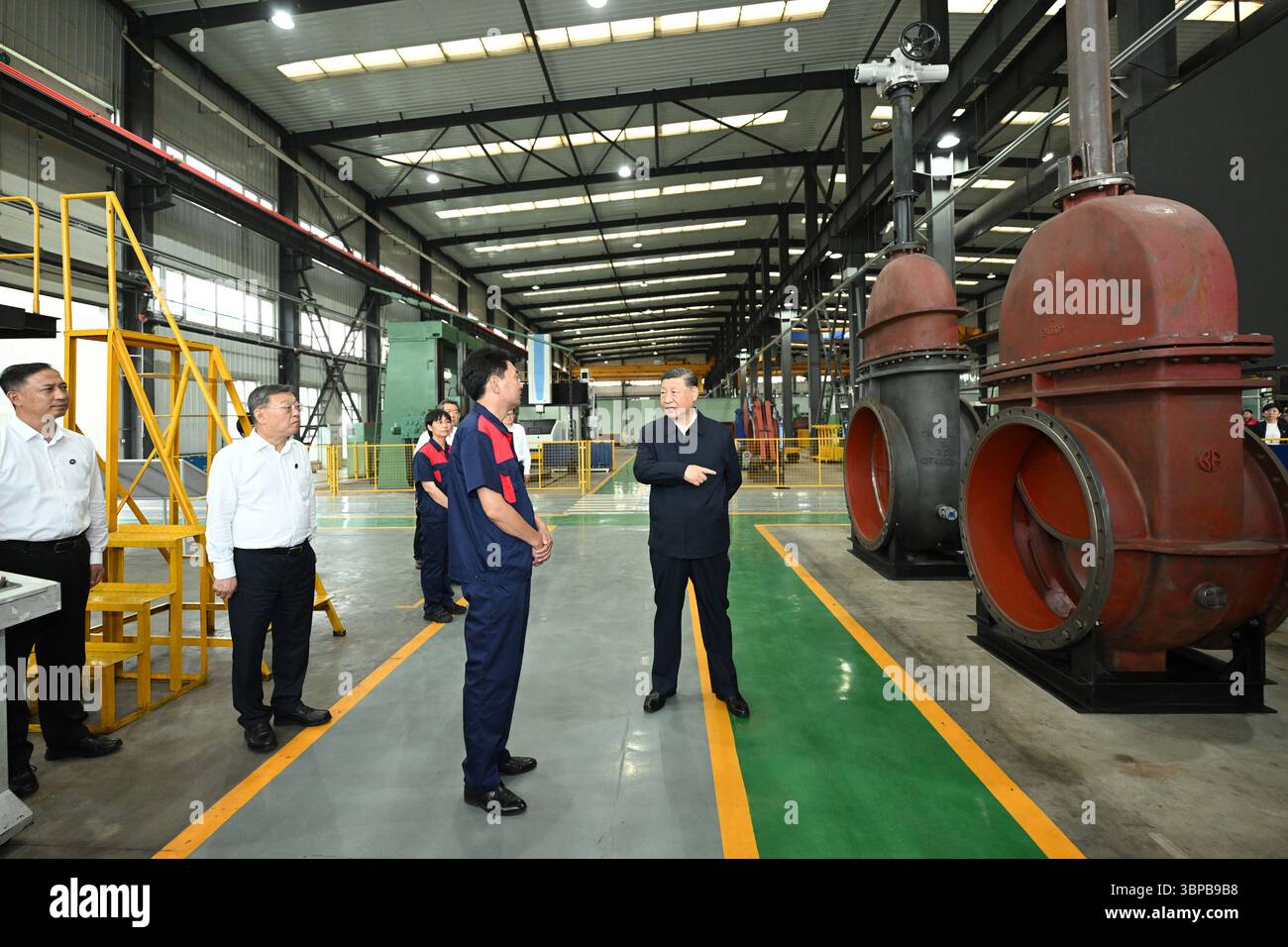 Yangquan, China's Shanxi Province. 7th July, 2025. Chinese President Xi ...