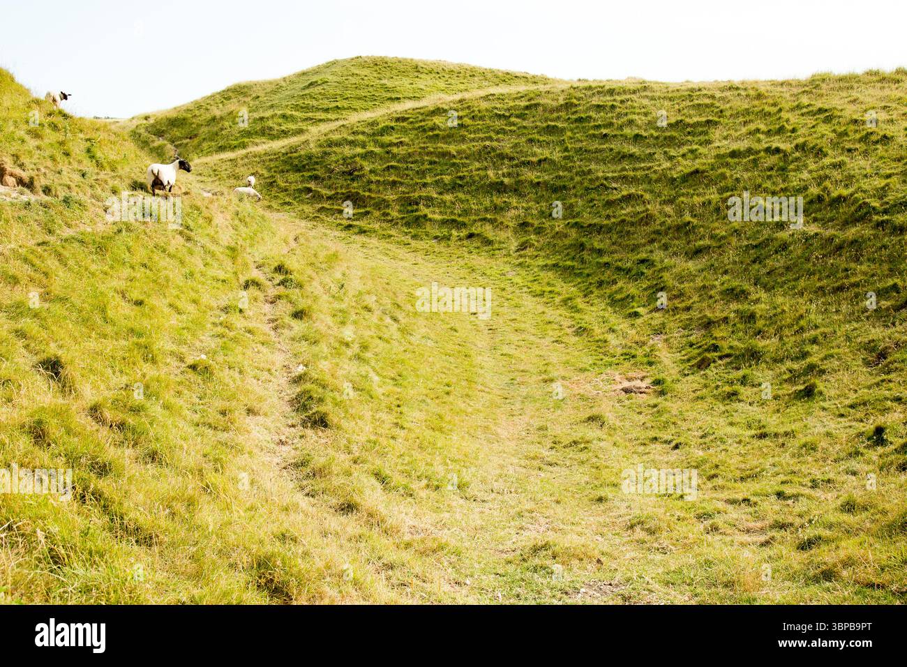 Maiden Castle in Dorset is one of the largest and most complex Iron Age ...