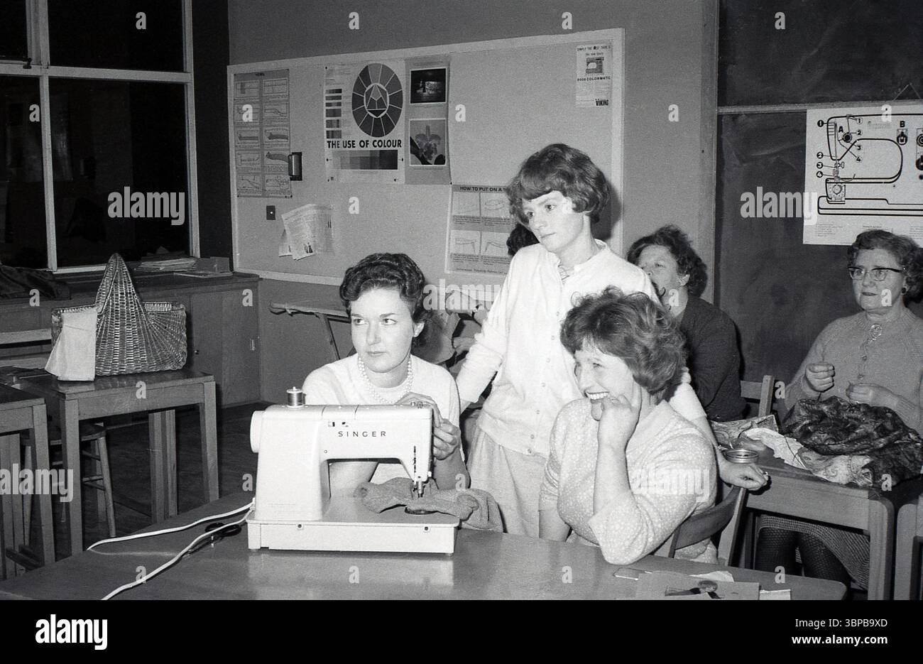 1960s school class hi-res stock photography and images - Alamy