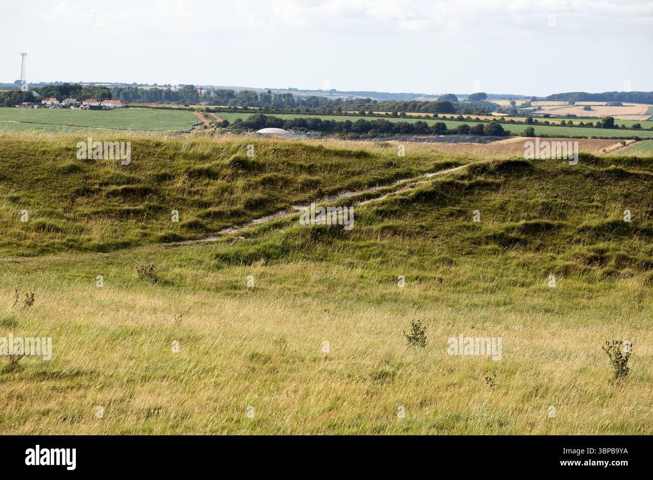 Maiden Castle in Dorset is one of the largest and most complex Iron Age ...