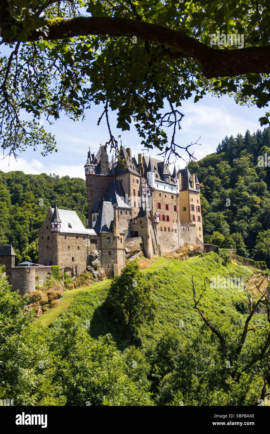 Eltz Castle near Wierschem, Rhineland-Palatinate, Germany – Medieval ...
