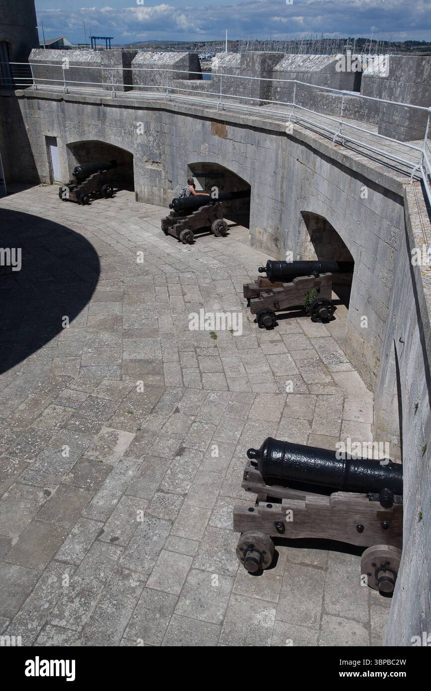 Portland Castle is one of Henry VIII's coastal artillery forts, built ...