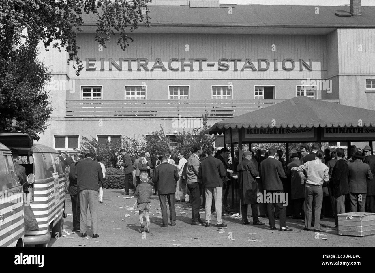 Eintracht braunschweig stadion Black and White Stock Photos & Images ...